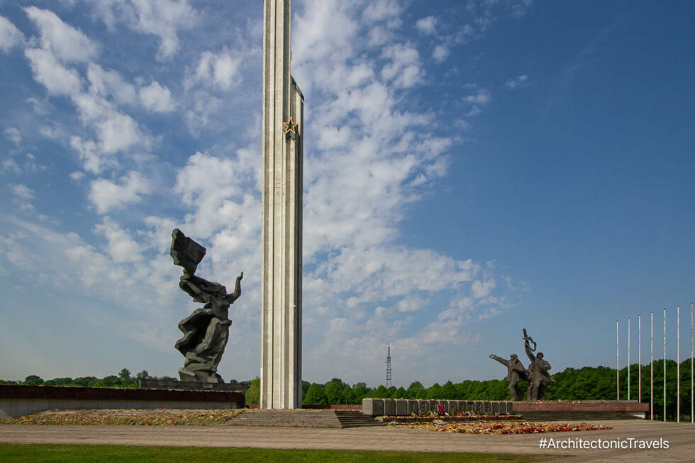Victory Memorial to Soviet Army in Riga, Latvia | Soviet monument