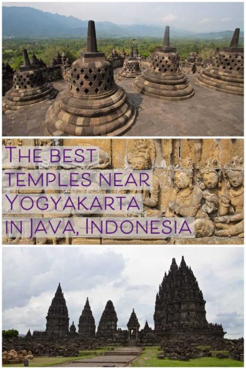 The best temples near Yogyakarta in Java, Indonesia