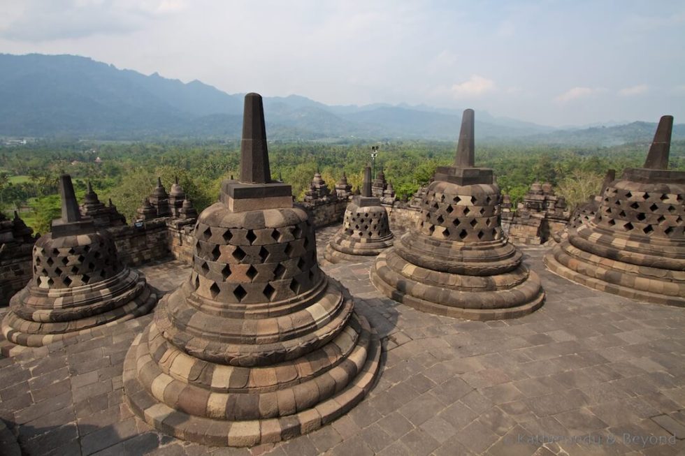 The best temples near Yogyakarta in Java, Indonesia