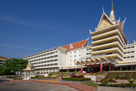 Distinctive Architecture in Phnom Penh, Cambodia