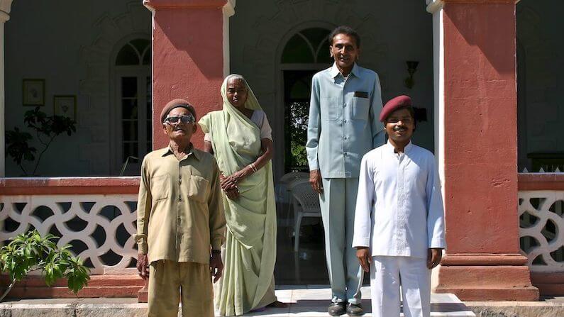Travel Shot | Friendly Staff at Orchard Palace in Gondal, India