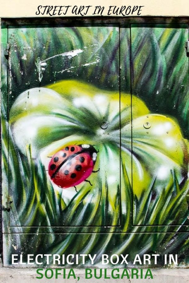 Electric Utility Box Art, a unique form of Street Art in Sofia, Bulgaria