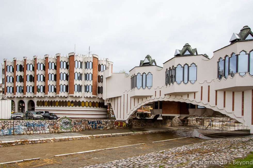 Hotel Vrbak in Novi Pazar, Serbia | Socialist architecture