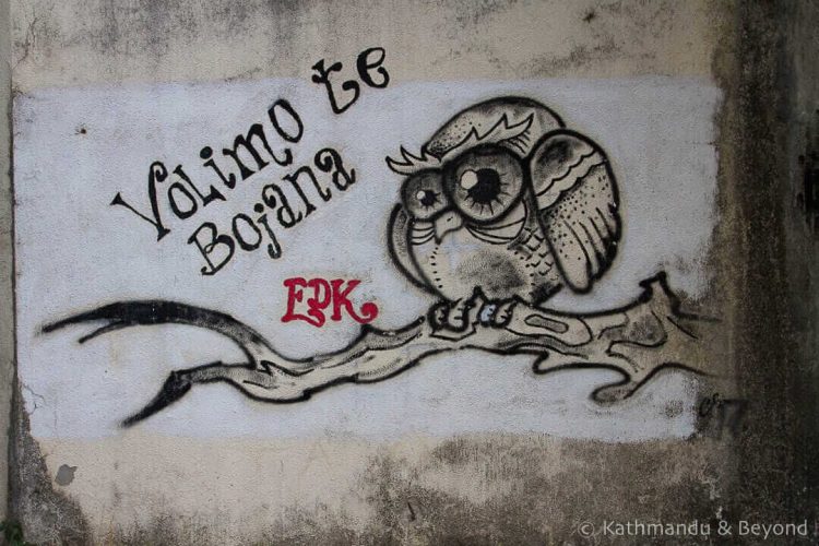 Street Art in Podgorica, Montenegro | Alternative Balkans Travel Guide