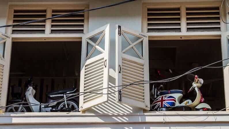 Window Shutters in Penang's George Town | Malaysia Travel Guide