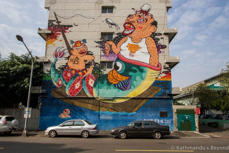 Street Art in Kaohsiung: the best city in Taiwan for street art