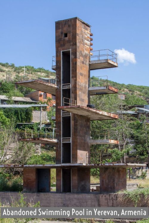 Abandoned Armenia - A Former Swimming Pool in Yerevan