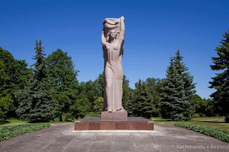 Freedom Monument in Panevezys, Lithuania | Soviet monument