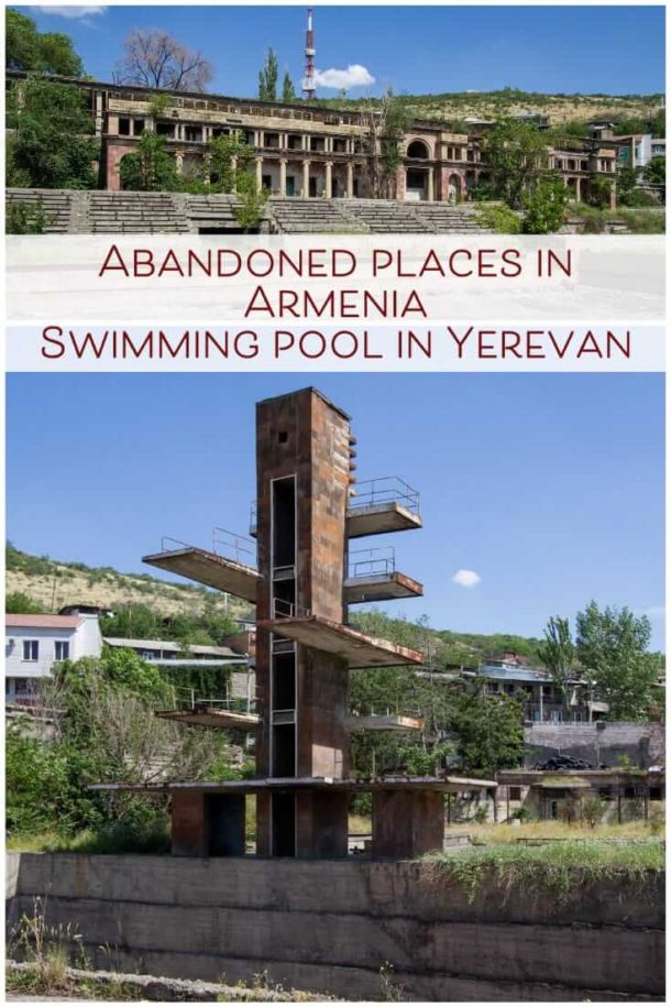Abandoned Armenia - A Former Swimming Pool in Yerevan