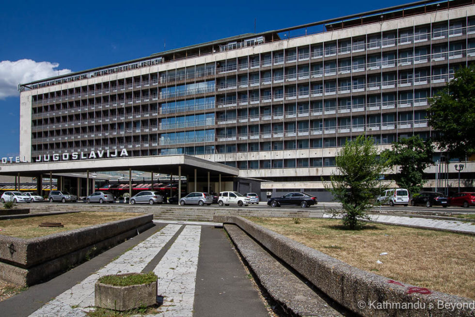 Hotel Jugoslavija in Belgrade, Serbia | Socialist architecture