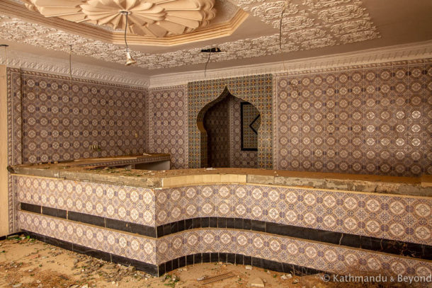 Abandoned Tunisia: former Hotel Kousseila in Matmata