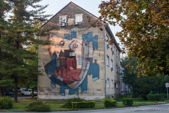 In Photos: Street Art in Sisak, Croatia (and a location map)