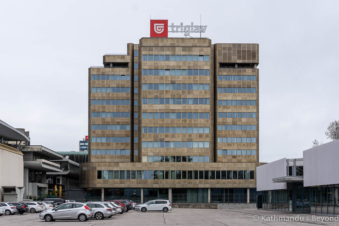Triglav Insurance Company building in Ljubljana, Slovenia