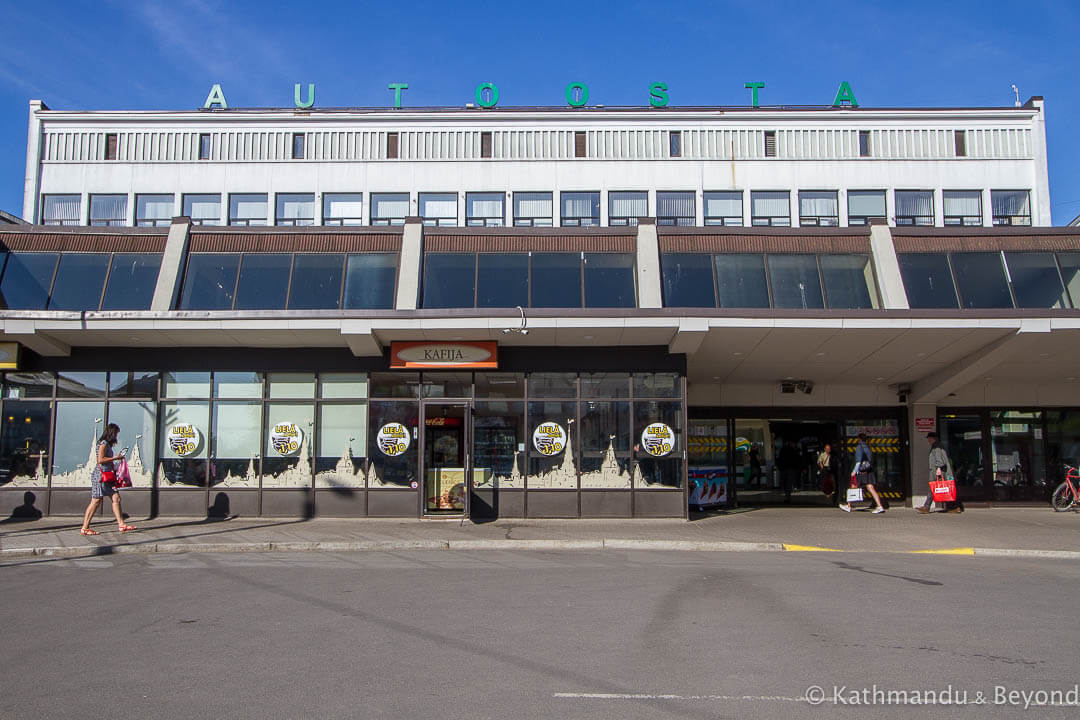 Riga International Coach Terminal in Latvia | Soviet architecture