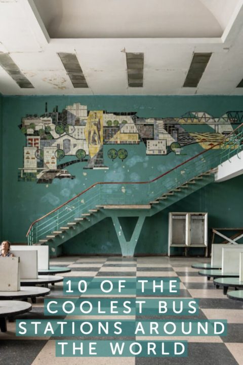 In Photos: Magnificent Brutalist and Modernist Bus Stations