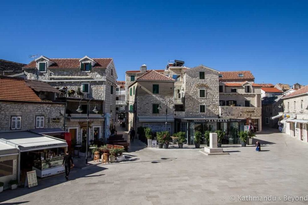 Places to visit on a road trip from Zadar to Split in Croatia