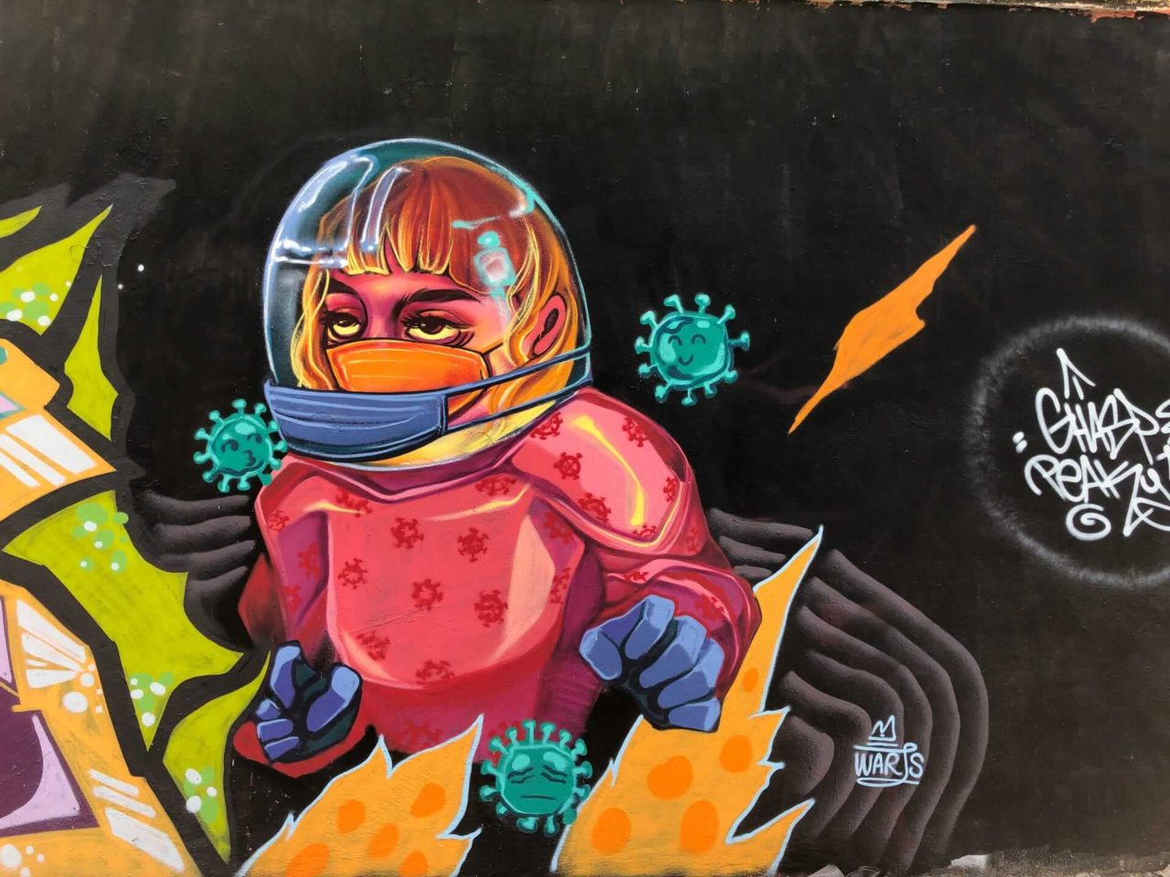 The best Urban Art, Grafitti and Street Art in Chiang Mai, Thailand