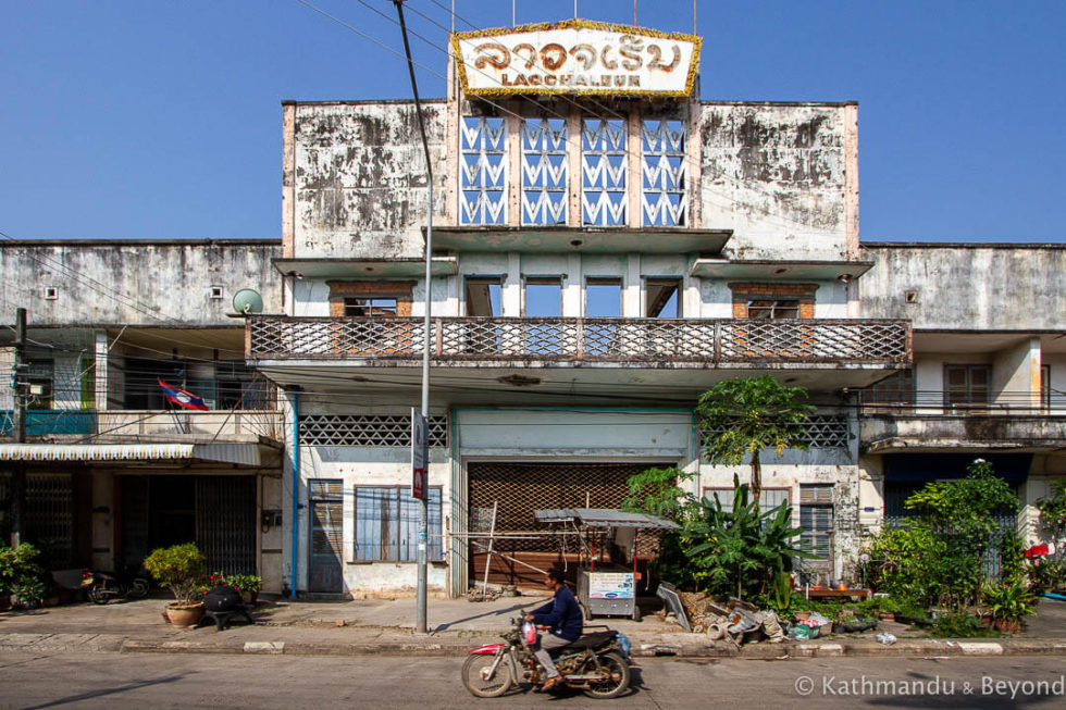 Faded Grandeur and Abandoned Buildings in Savannakhet, Laos
