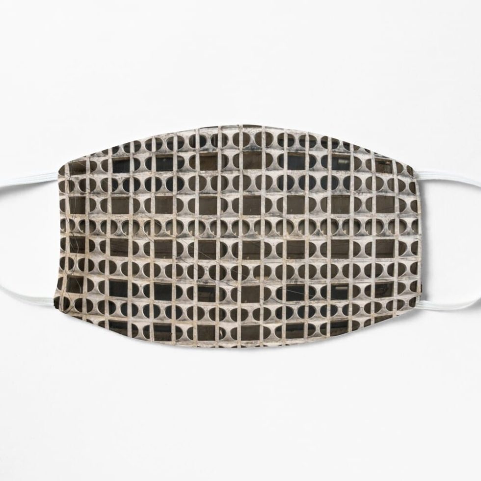 Brutalism, Modernism, Soviet Architecture inspired Face Masks
