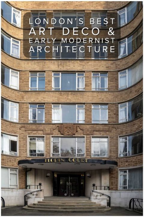 A collection of London’s best Art Deco and early modernist architecture