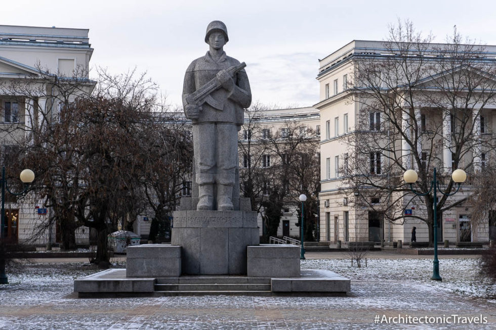 Monument to the Soldier of the 1st Polish Army in Warsaw