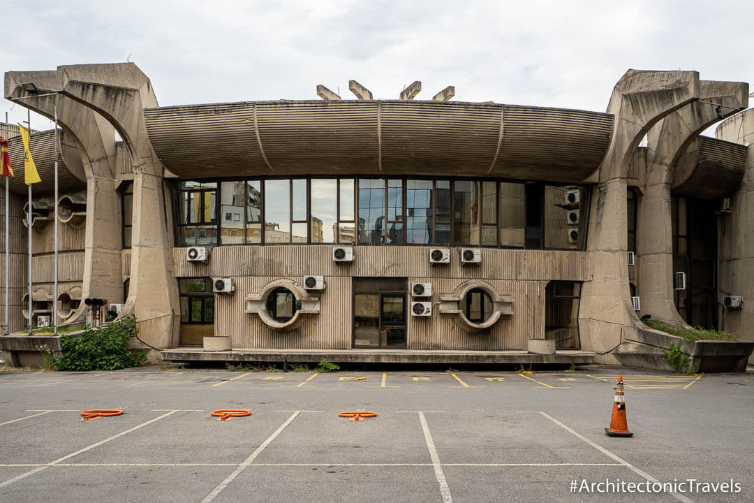 Skopje Central Post Office In North Macedonia Skopje Central Post Office In North Macedonia