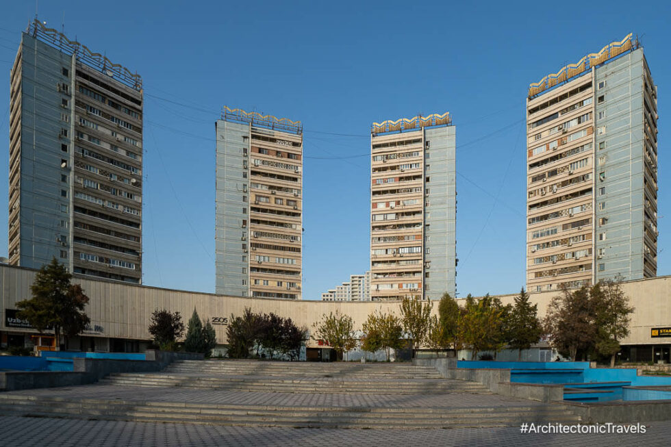 Residential building (Hamid Alimjan Square) in Tashkent